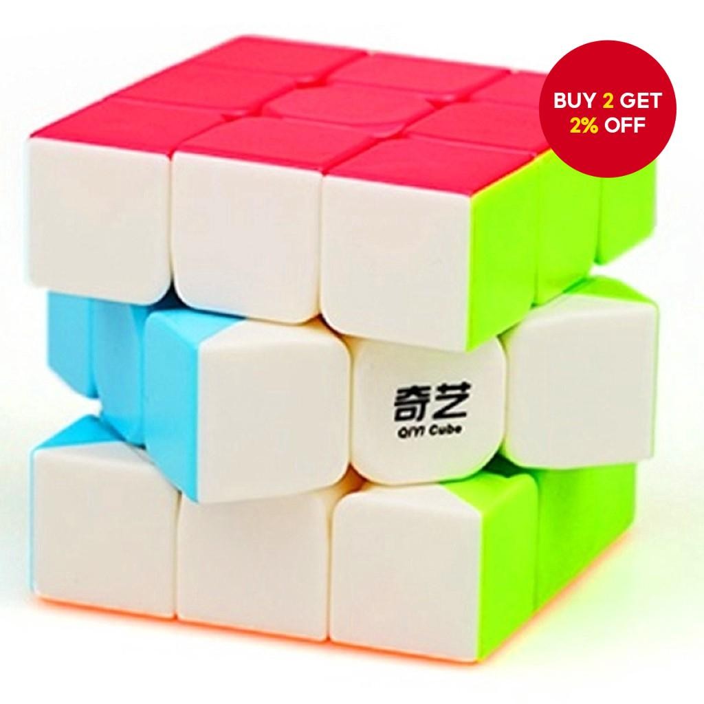 QiYi Warrior S 3x3 Stickerless Speed Puzzle Warrior S 3x3x3 Stickerless ...