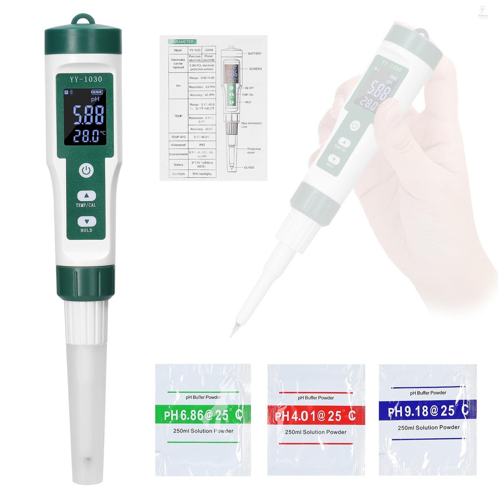 YY-1030 Digital Display Baby Food PH Meter Dough Alkalimeter Cheese ...