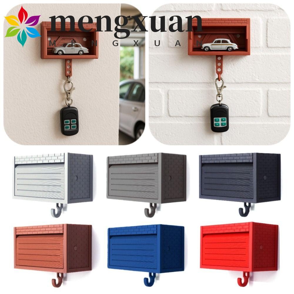 MENGXUAN Car Garage Key Holder, Creative Multifunctional Wall Mount Key ...