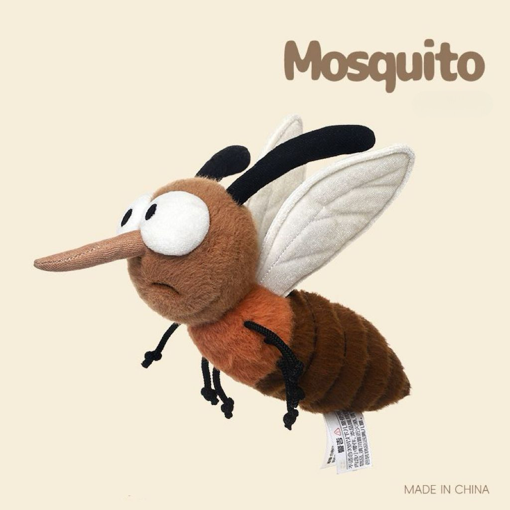 Cute Simulation Mosquito Plush Toy Doll Creative Stuffed Animal Doll ...