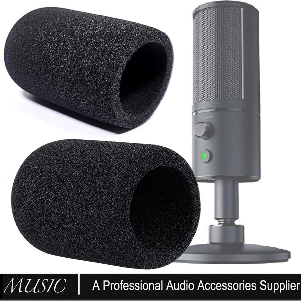 Foam Microphone Windscreen Mic Cover Pop Filter for Razer Seiren X ...