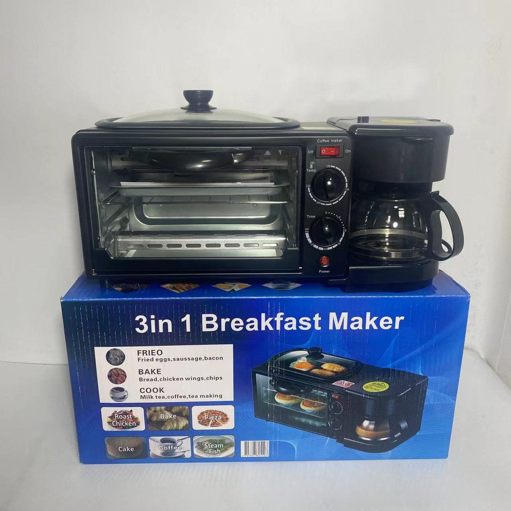 Multi Functional Breakfast Maker Household Three In One Coffee Machine ...