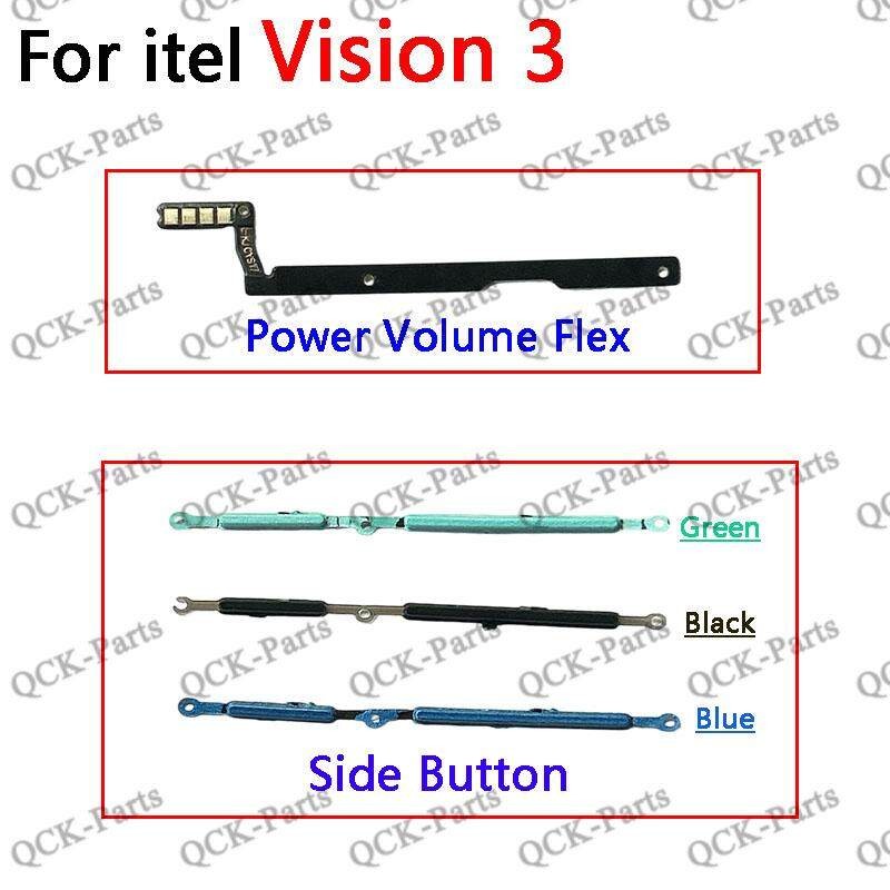 For itel Vision 3 Power on / off Switch Button Side Volume Up Down ...