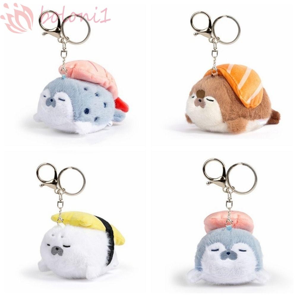 [COD] Seal Plush Keychain, Marine Life Simulation Sea Otter Doll, Soft ...