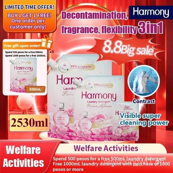 2530ML Premium Perfumed Laundry Detergent – Features a super pleasant ...