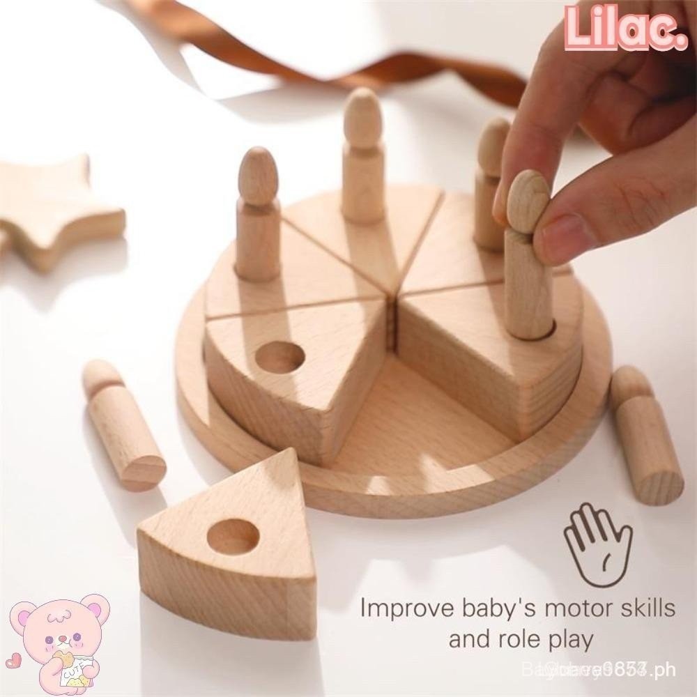 LILAC Simulation Birthday Cake, Interactive Games Pretend Play Beech ...