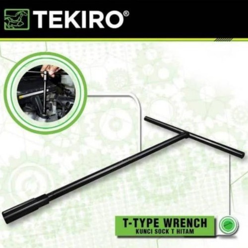 TEKIRO 19MM T-SOCKET WRENCH ORIGINAL 19MM BLACK T-MODEL BOLT OPEN ...