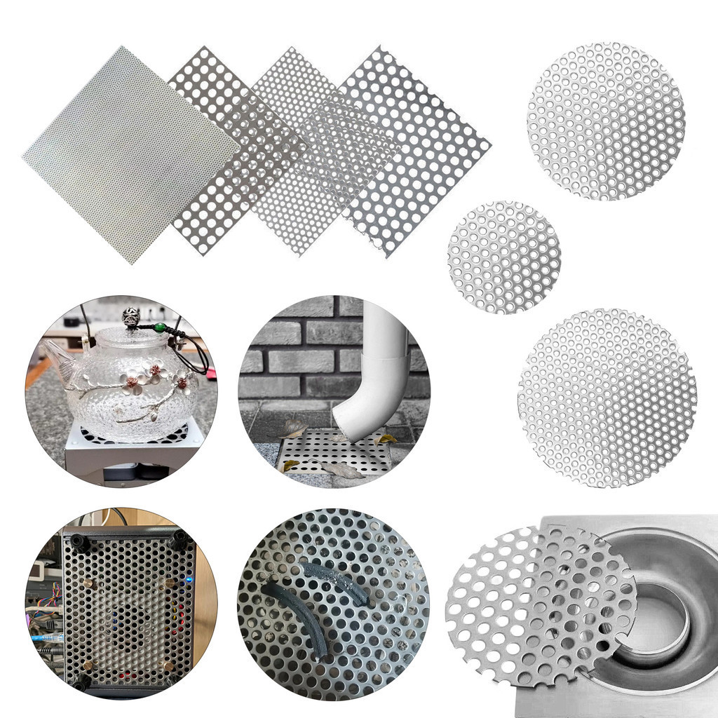 304 Stainless Steel Perforated Mesh, 1mm Thickness Filter Screen Plate ...