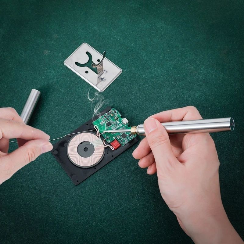 Wireless soldering iron rechargeable soldering iron 6 seconds tin usb ...