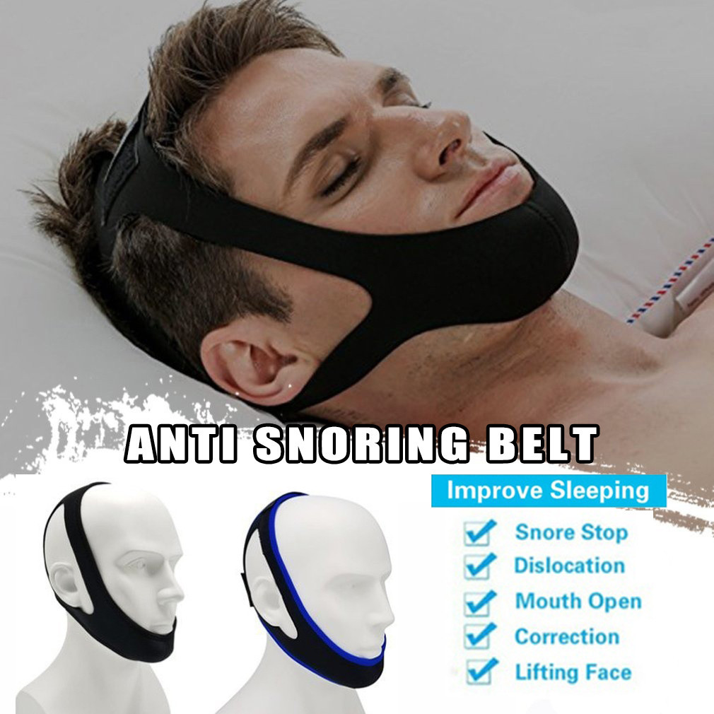 Latest Snoring stop snoring chin strap anti breathing pause sleep care ...