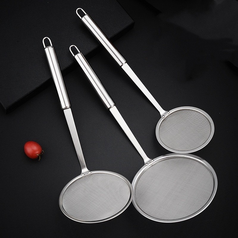 Multi Purpose Stainless Steel Food Strainer Juice Strainer Colander Oil ...