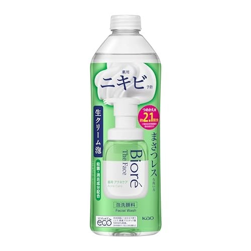 Biore The Face Acne Care Refill 340ml (Approximately 2.1 refills ...