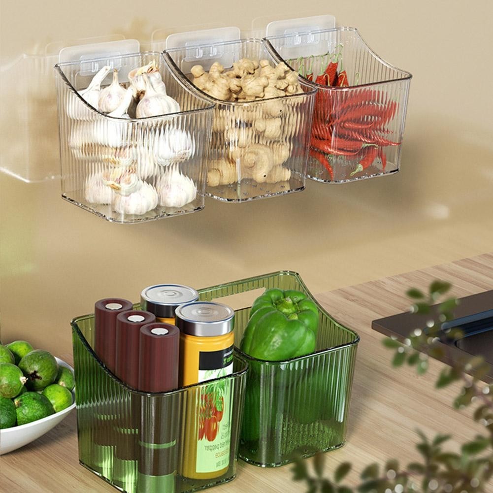 Kitchen Storage Onion Ginger Storage Box Hanging Wall Storage Box ...