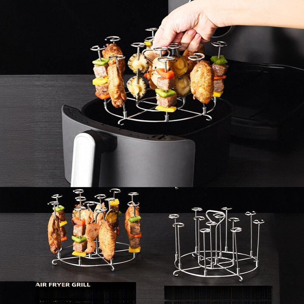 Stainless Steel Steaming Rack,Round Roasting Rack, Air Fryer ...