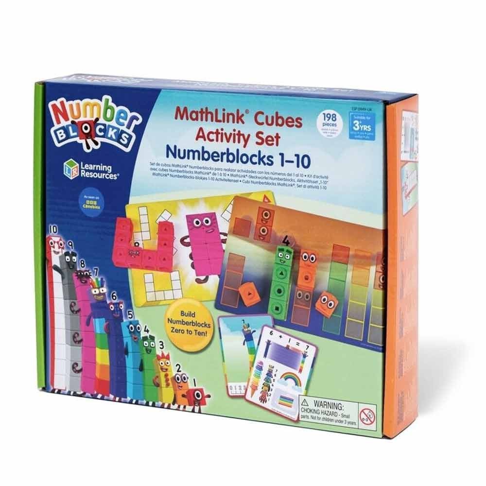Hand2Mind - Numberblocks MathLink Cubes 1-10 Activity Set | Shopee Philippines