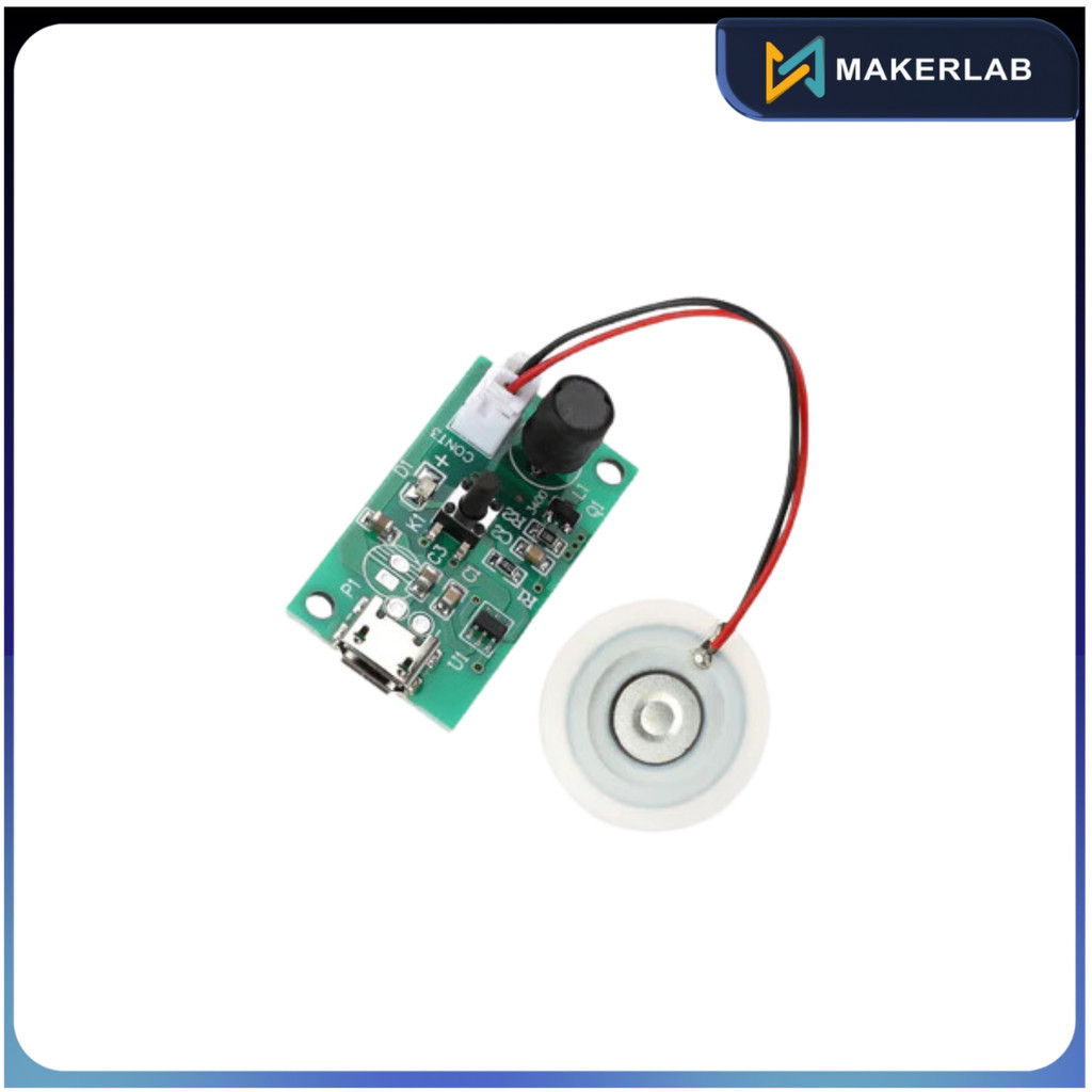 USB Mini Humidifier DIY Kits Mist Maker and Driver Circuit Board Fogger ...