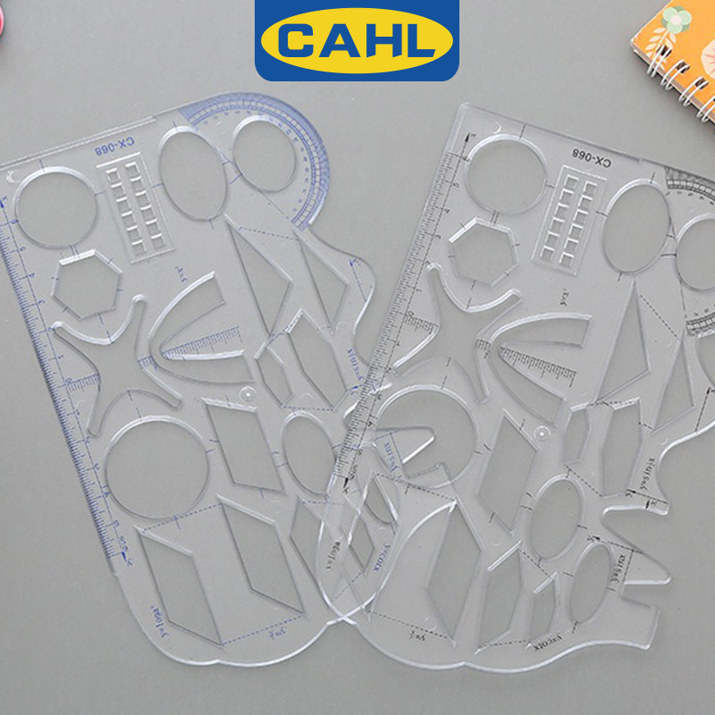 Plastic Stencil Art Templates Drafting Ruler for Art and Craft Projects ...