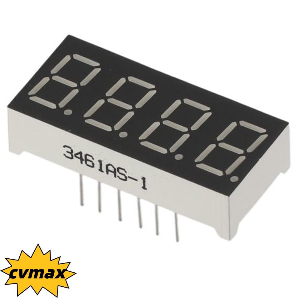 CYMX Common Cathode, Plastic, Metal Red LED Display 7 Segment Display, High Quality 12 Pin 4 Bit ...