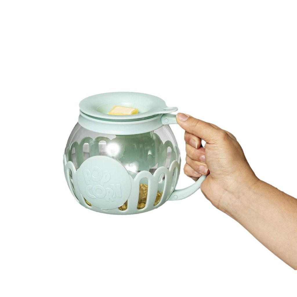 Microwave Popcorn Popper GlassHomemade Microwave Oven Popcorn High ...