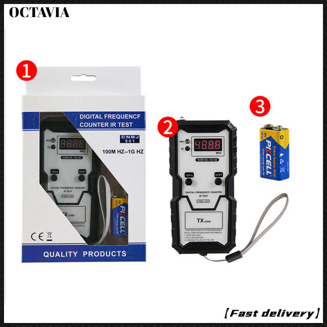 AT BJ-501 Remote Key Frequency Tester 100M-1GHz Infrared Signal ...