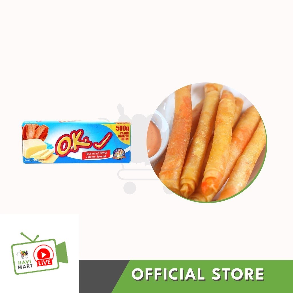 HAVI LIVE OK Cheese 500g Filled Cheese O.K. Cheese 500g bar | Shopee ...