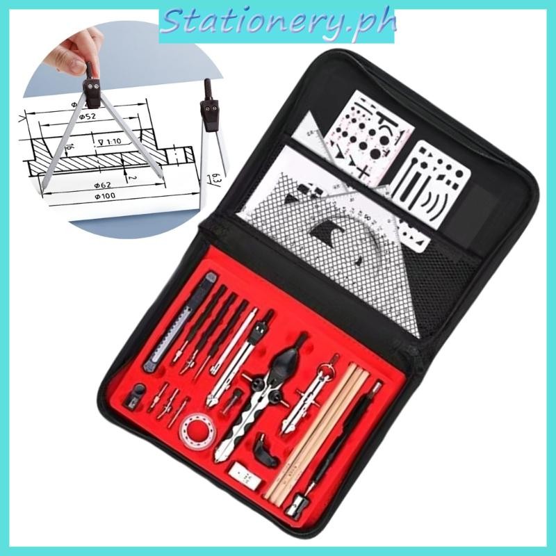 Stat Professional Geometry Set Student Geometry Math Set with Metal ...