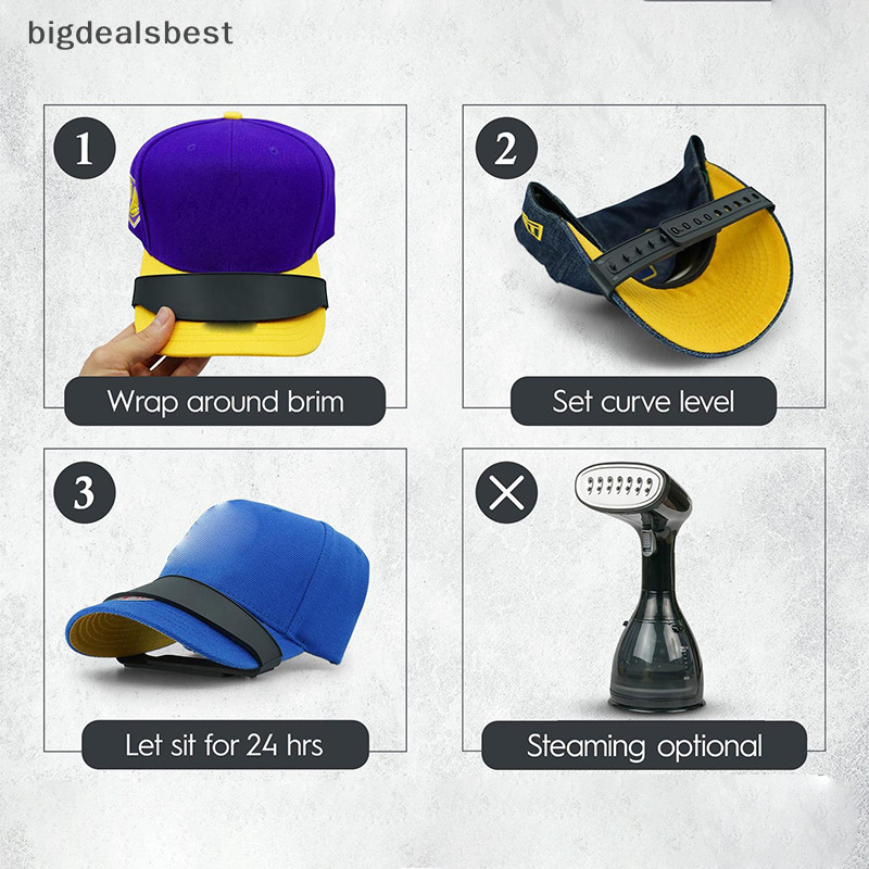 BDB With 9 Brim Curve Hat Brim Bender Hat Shaper Plastic Hat Curve Band ...