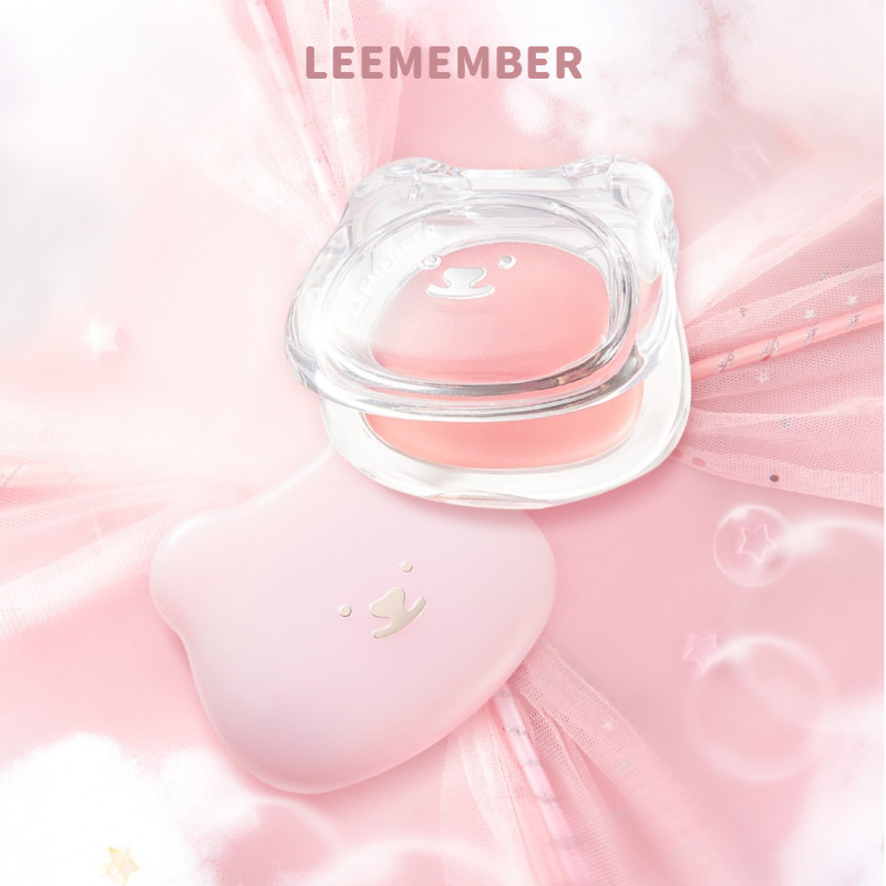 LEEMEMBER Blush Little Bear Water Glow Blush All-In-One Multi-Purpose Cream Highlighting ...