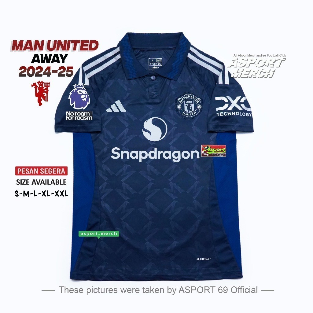 New MU MAN UNITED AWAY Football JERSEY 2024 2025 MU AWAY JERSEY 24 25 ...