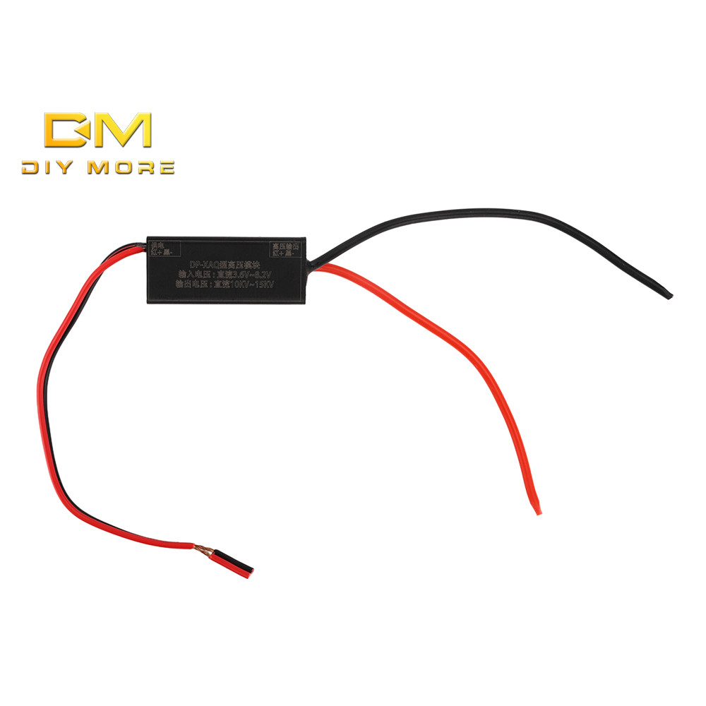 DIYMORE Ten minutes long working time 3.6V 7.4V boost 15KV pulse arc ...