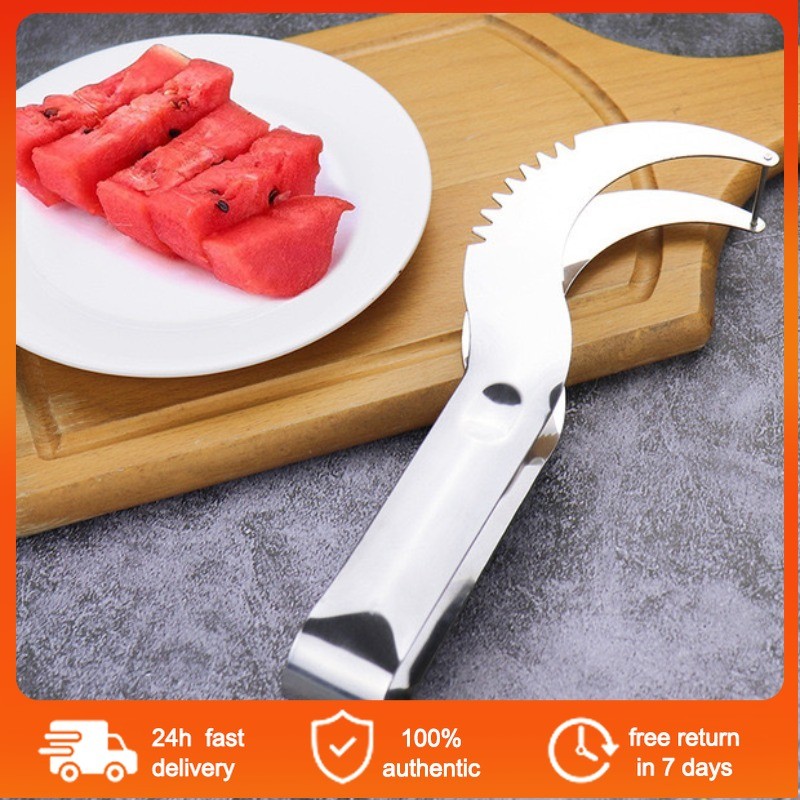 [Ready Stock] Stainless Steel Watermelon Slicer Multipurpose All in One ...