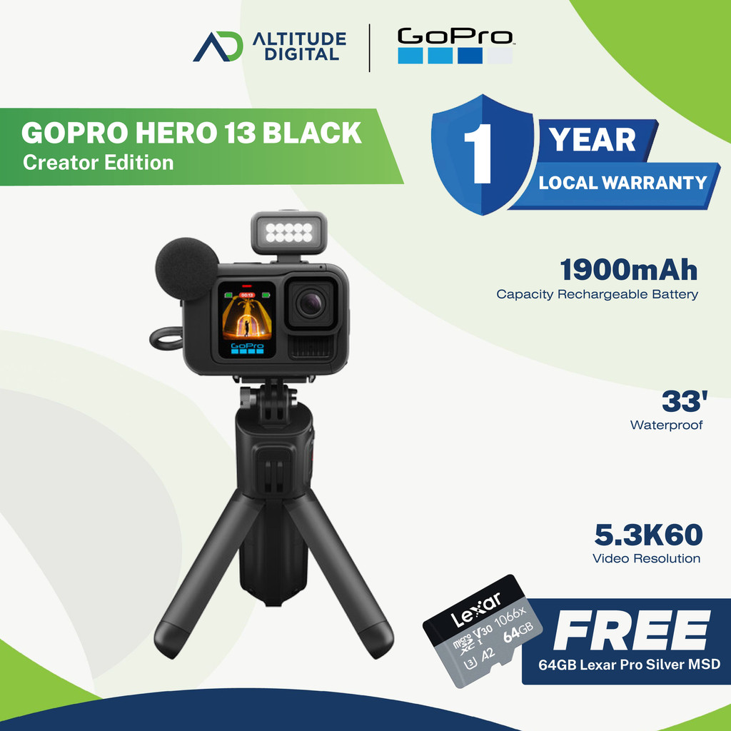 GoPro Hero13 Creator Edition Action Camera | Shopee Philippines
