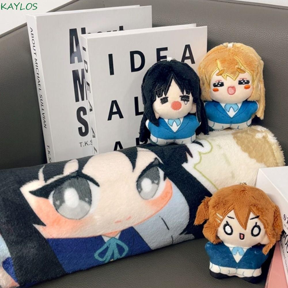 KAYLOS Anime K-ON Keychain, Kotobuki Tsumugi Plush Akiyama Mio Pendant ...