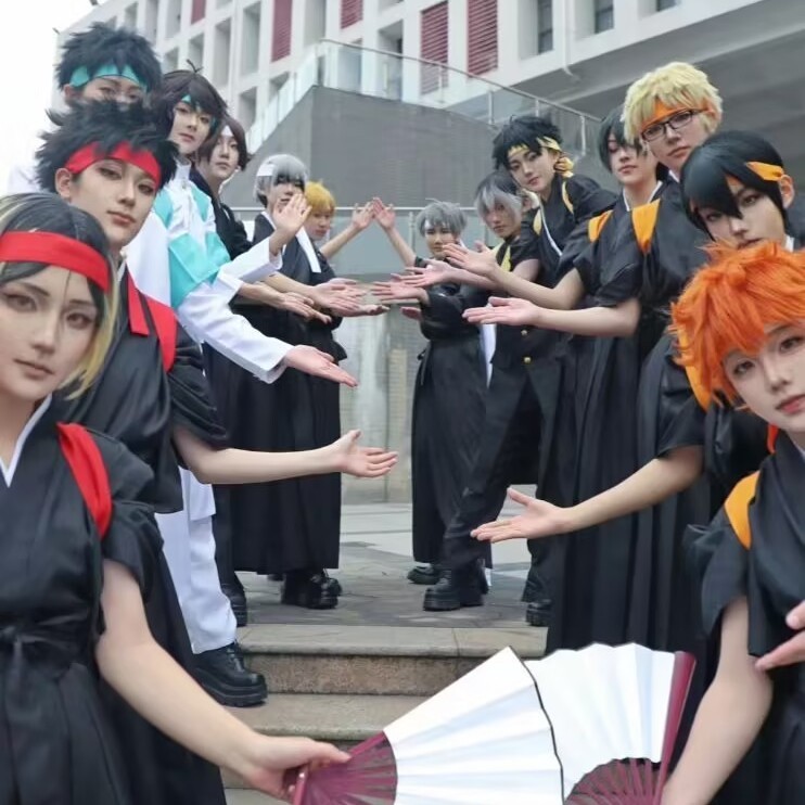 Haikyuu cosplay Same Style Uniform Haikyuu Kimono Haikyuu Samurai ...