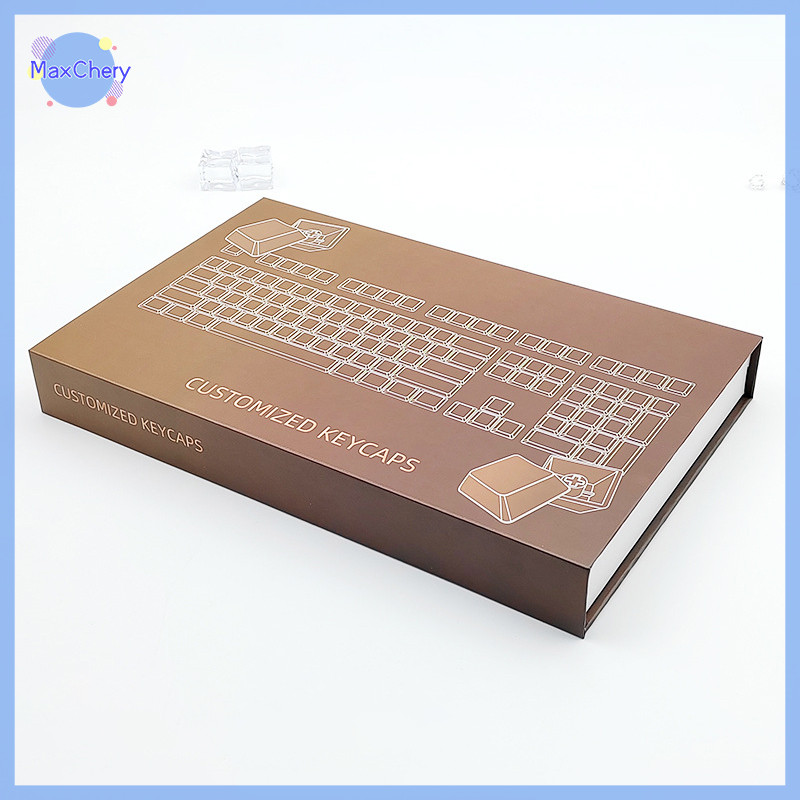 MCHY> 2 Layers Keycap Storage Box Waterproof Lid With Dividers Keycaps ...