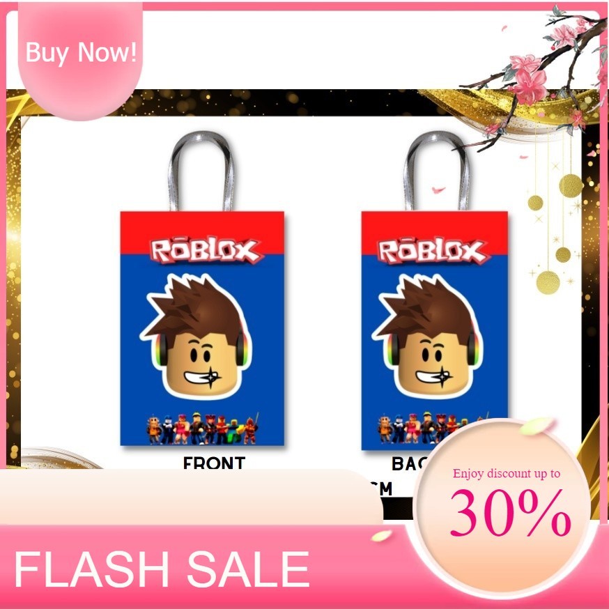 Blue Candy Bag Rob Lox Theme Party Supplies Thank You Gift Bag Happy ...