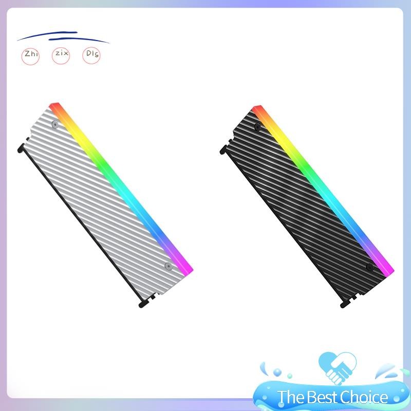 【Zhizixdig】Computer ARGB Memory Module Heatsink Shim Cover Wavy ...