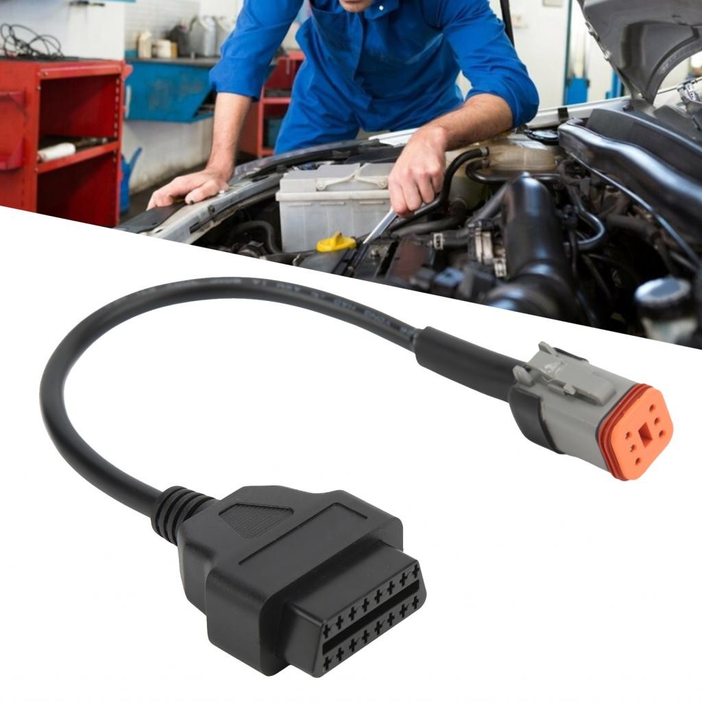 Phoenixshop OBD2 Diagnostic Adapter Fuel Efficient OBDII 6 Pin Scanner ...