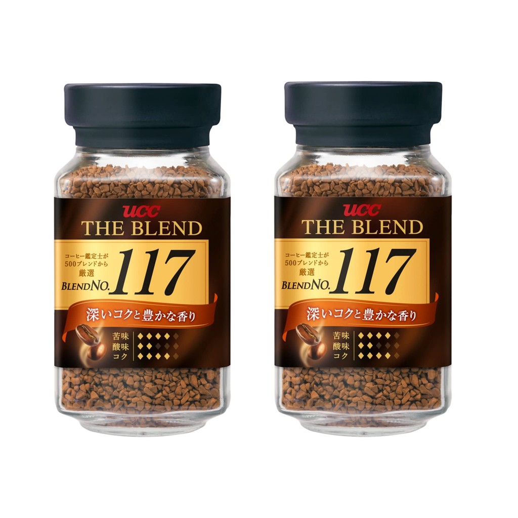 UCC The Blend 117 Instant Coffee Bottles 90g x 3 Packs | Shopee Philippines