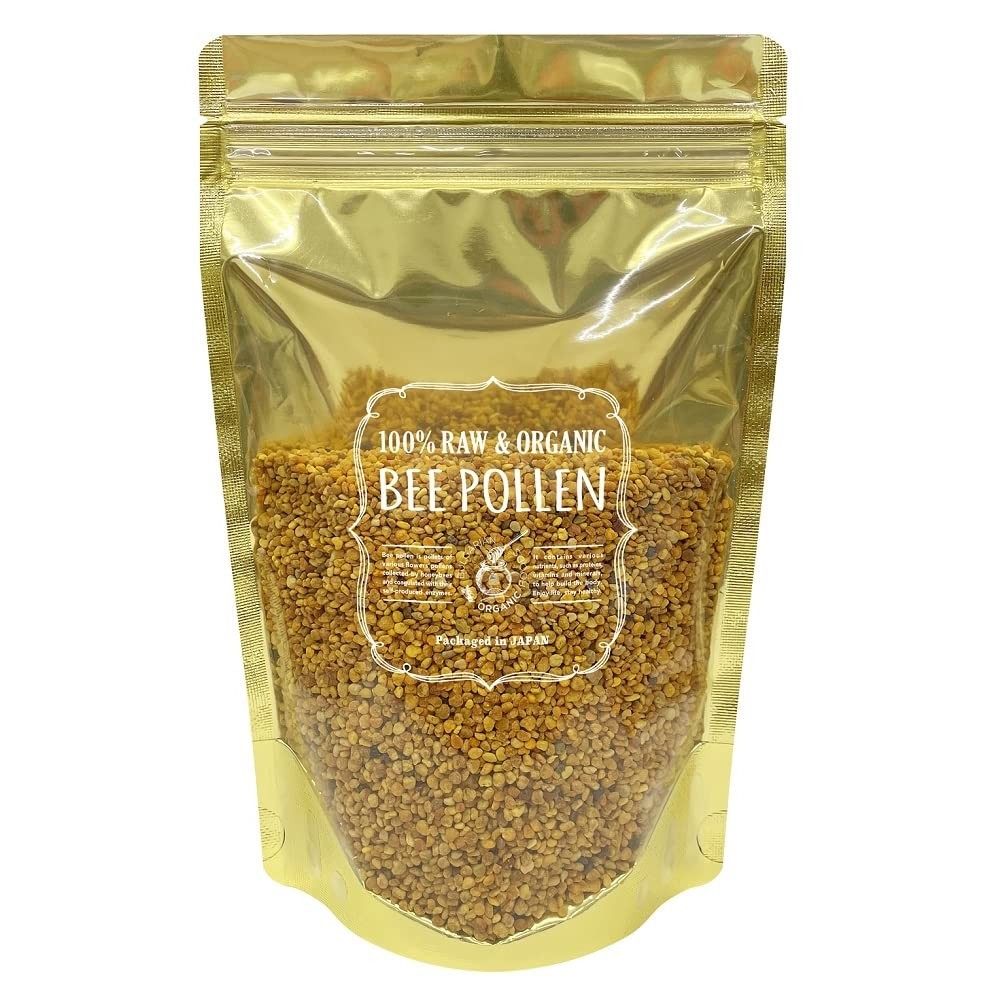Organic Bee Pollen Un-heated (250g) Organic Honey Bee Pollen Bees ...