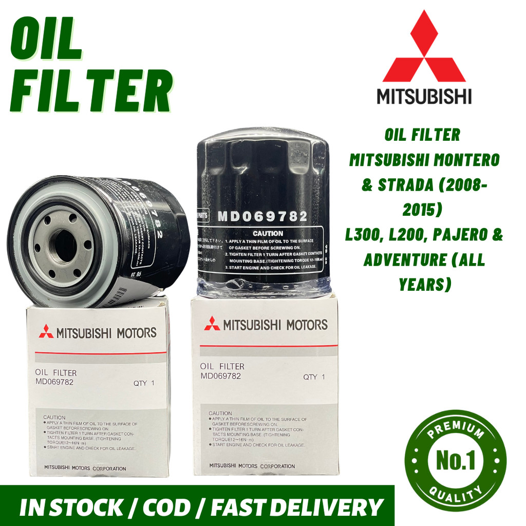 OIL FILTER MITSUBISHI MONTERO & STRADA (2008-2015) L300, L200, PAJERO ...