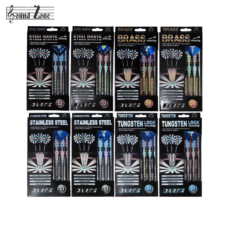 Steel Tip Dart Pins Sets available in 21,22, & 23 grams with extra ...