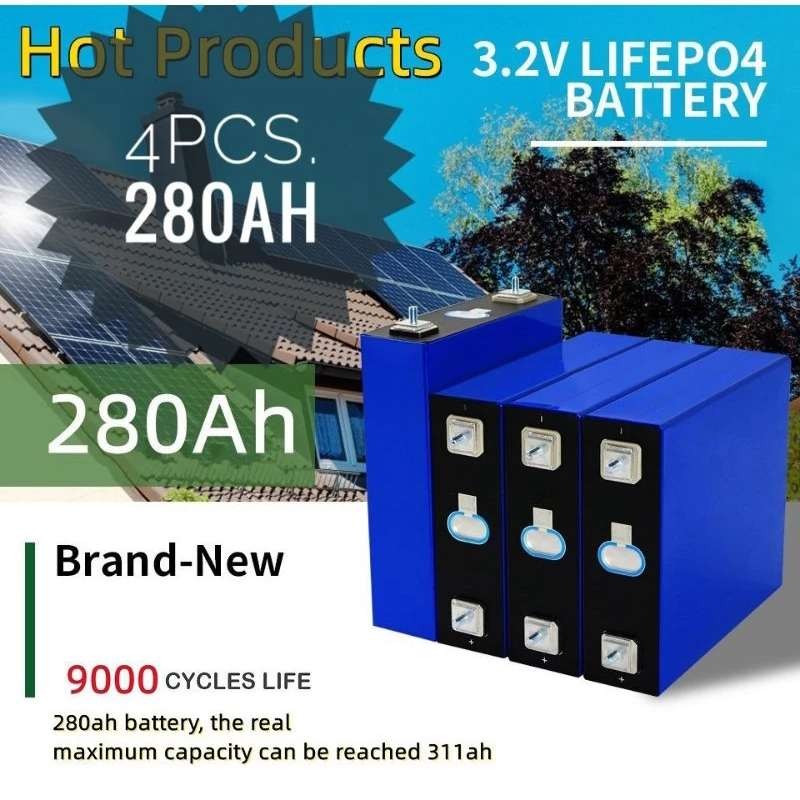 BRANDNEW 280AH EVE /280AH CORNEX/ 280AH HITHIUM BRAND 3.2V 280AH Lf280K LiFePO4 Cell Battery ...
