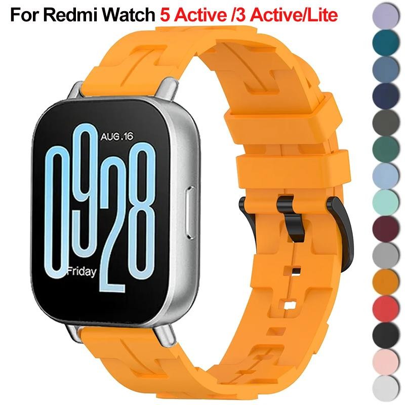Silicone Strap For Xiaomi Redmi Watch 5 Active Lite 22mm Sport Band For ...