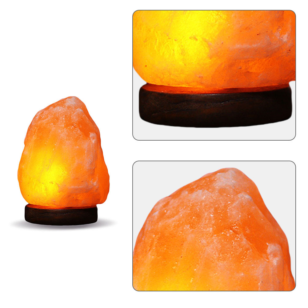 Himalayan Salt Lamp Crystal Salt Rock Lamp with Base LED Atmosphere ...