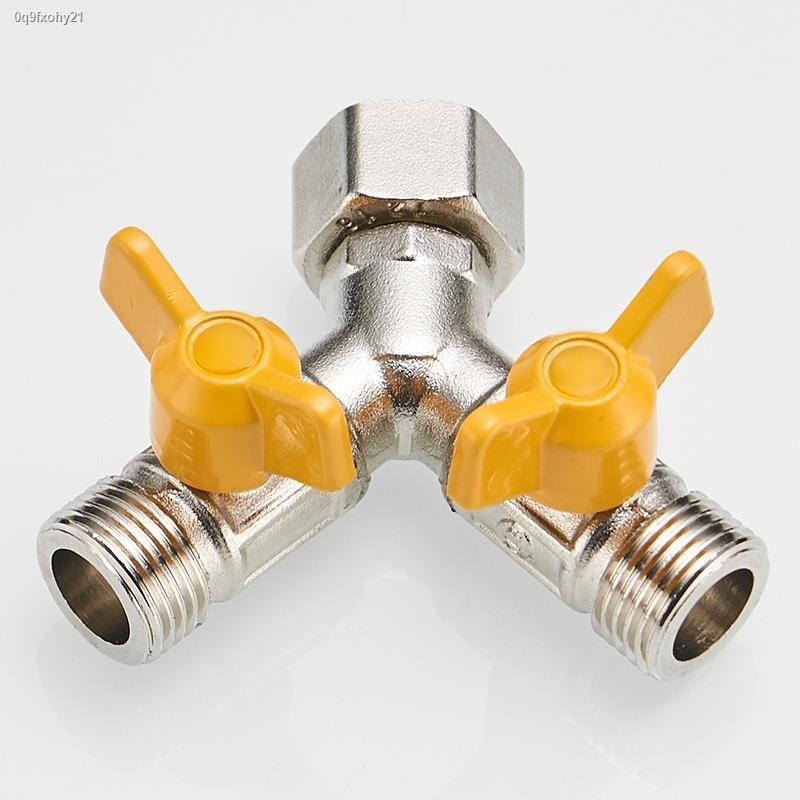 COD/Water pipe shunt live connection three-way water divider one in two ...