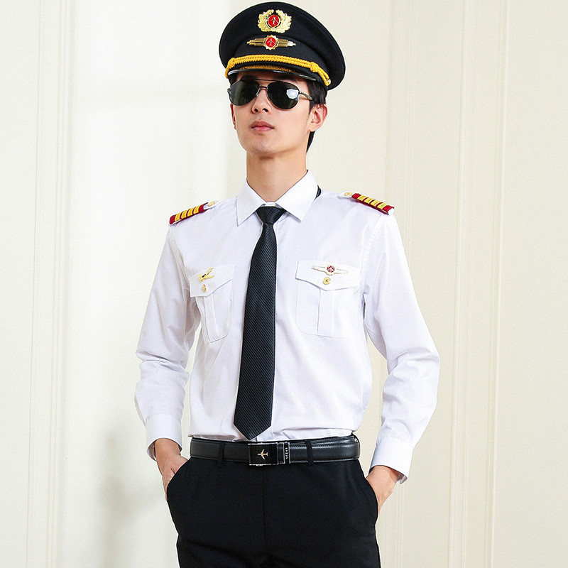 [Ready Stock] New Arrival Airport Ground Service Uniform Captain ...