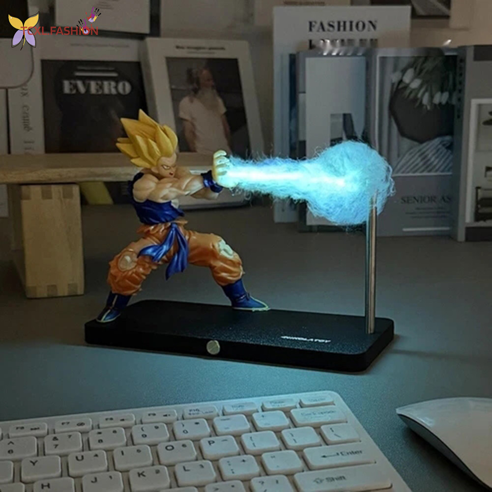 Anime Touch Kamehameha Desk Lamp Detailed Dynamics Desk Decoration For ...