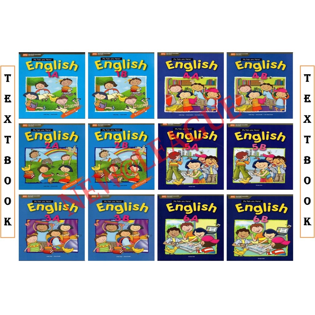 FulL Color My Pals are Here English Textbook 1A-1B-2A-2B-3A-3B-4A-4B-5A ...