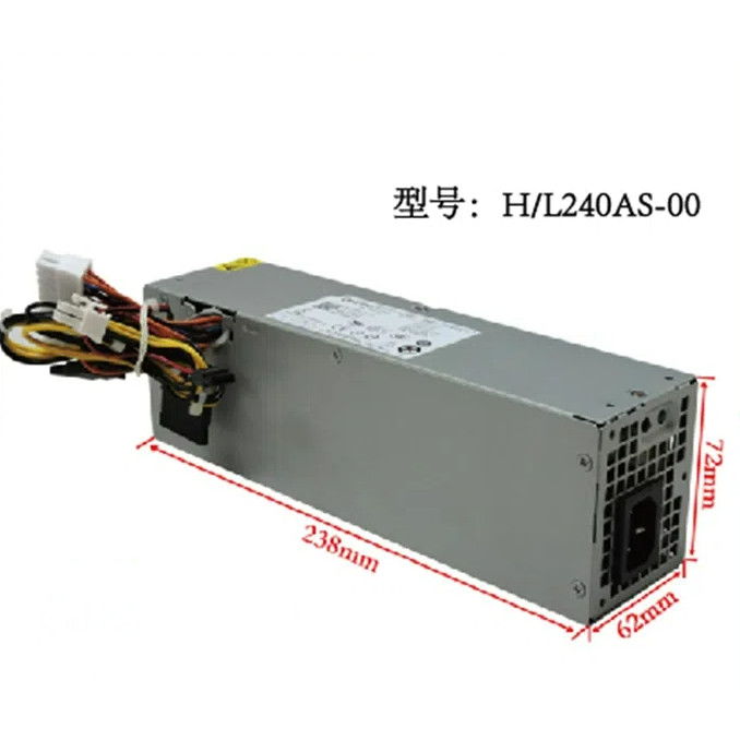 Dell/dell Small Chassis Desktop Computer Host Power Supply AC240AS-00 ...